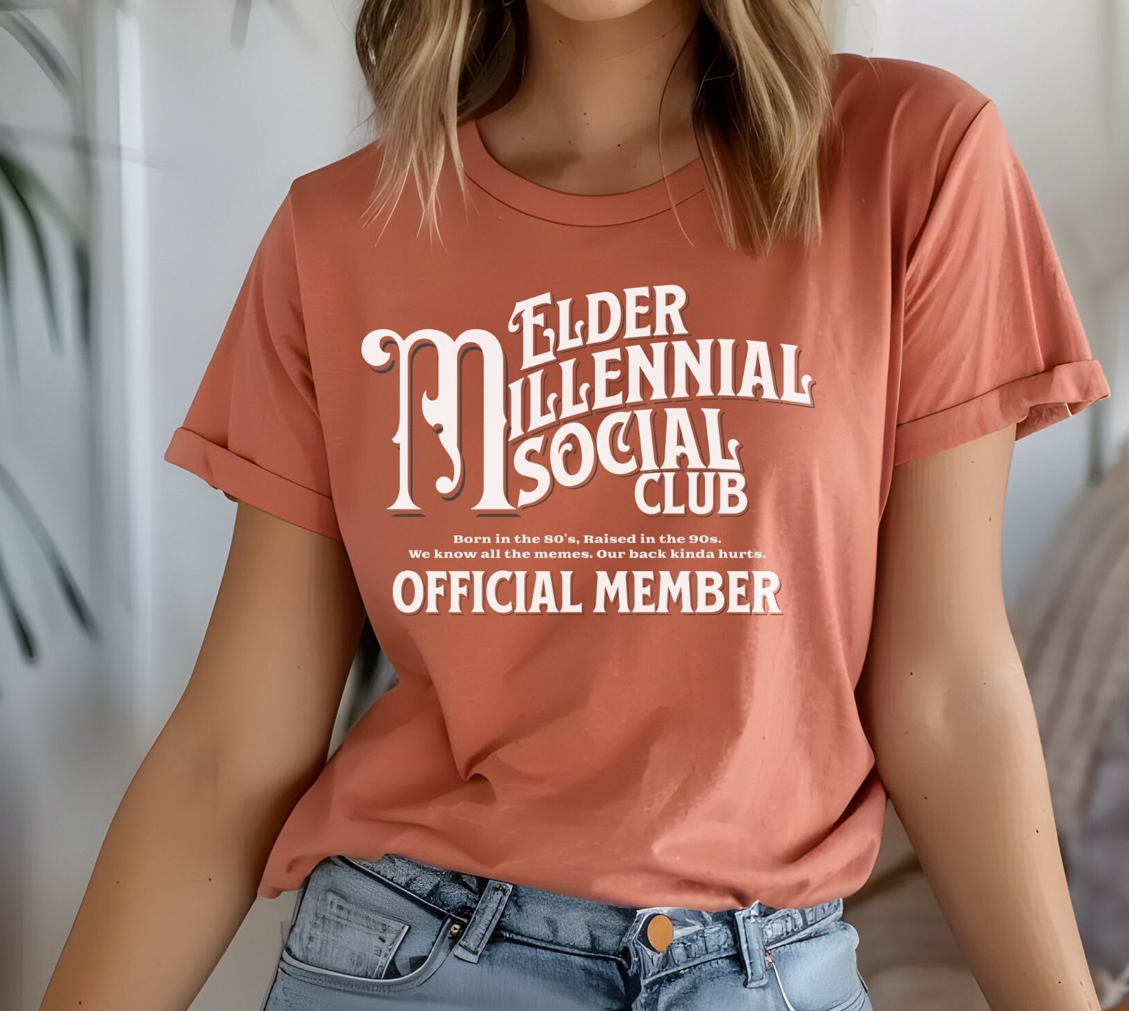 Comfort Colors Elder Millennial T-shirt, Funny Millennial Shirt ...