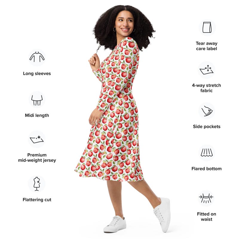 Apple Dress - Etsy