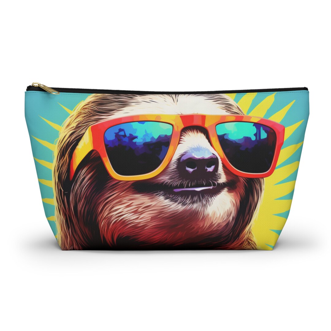 Sloth Accessory Pouch | Pencil and Pen Case | Tech Case | Survival Kit ...