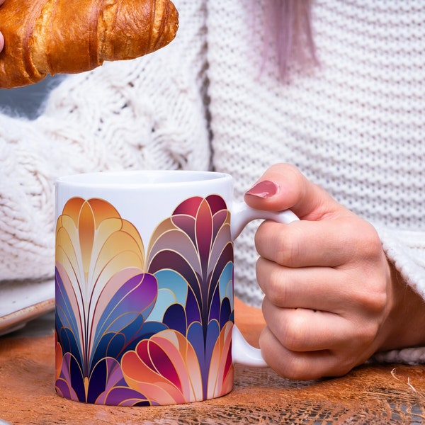 Art Deco Mug - Etsy