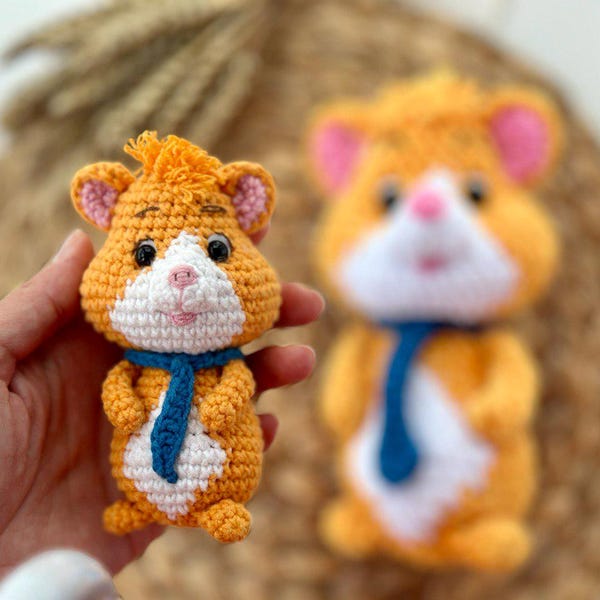 Hamster Plush Pattern - Etsy