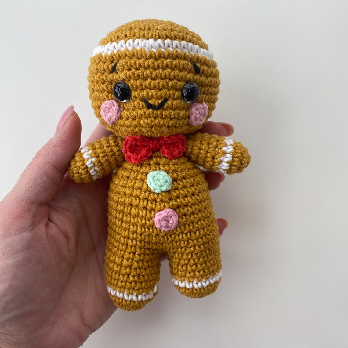 GINGERBREAD Christmas Crochet Pattern Amigurumi Pattern Toy Pdf English ...