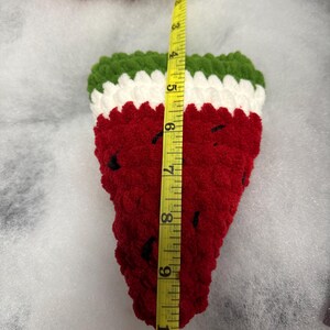 Handmade Crochet Watermelon Slice | Cute Summer-themed Decor ...