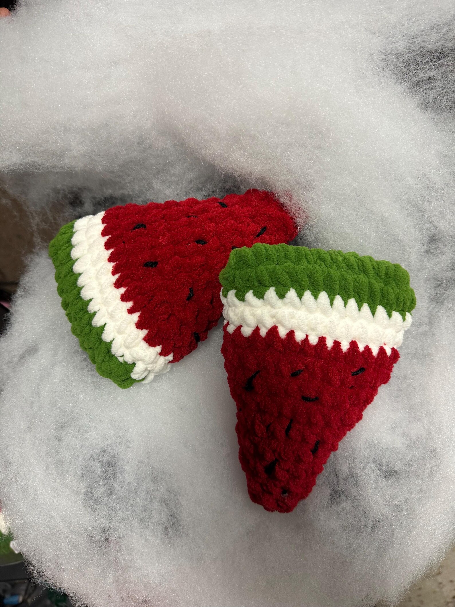 Handmade Crochet Watermelon Slice | Cute Summer-themed Decor ...