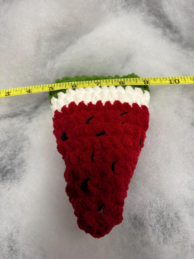 Handmade Crochet Watermelon Slice | Cute Summer-themed Decor ...