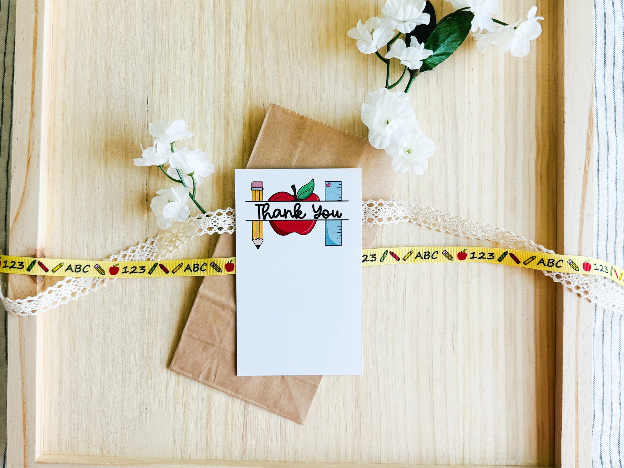 Teacher Appreciation Gift Tags | Thank You Tag | School Employee ...