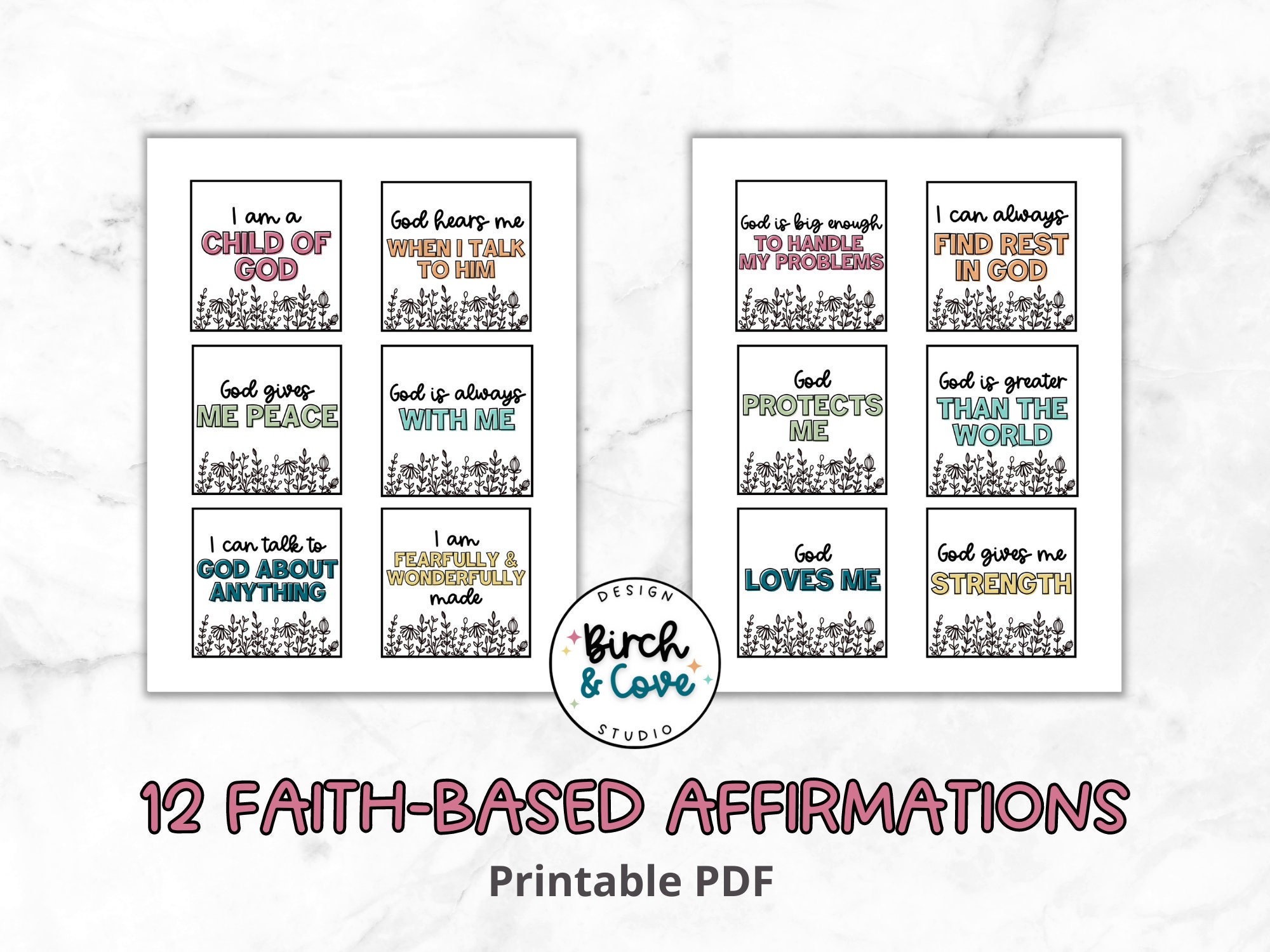 Positive Affirmation Cards for Kids and Adults | Growth-mindset ...