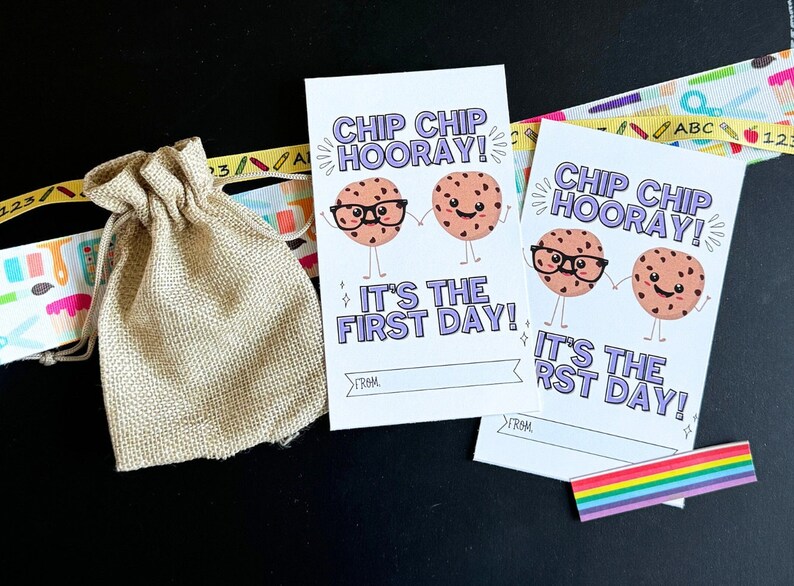 Back to School Teacher Gift Tags | Welcome Tags | B2S Gift | Chip Chip ...