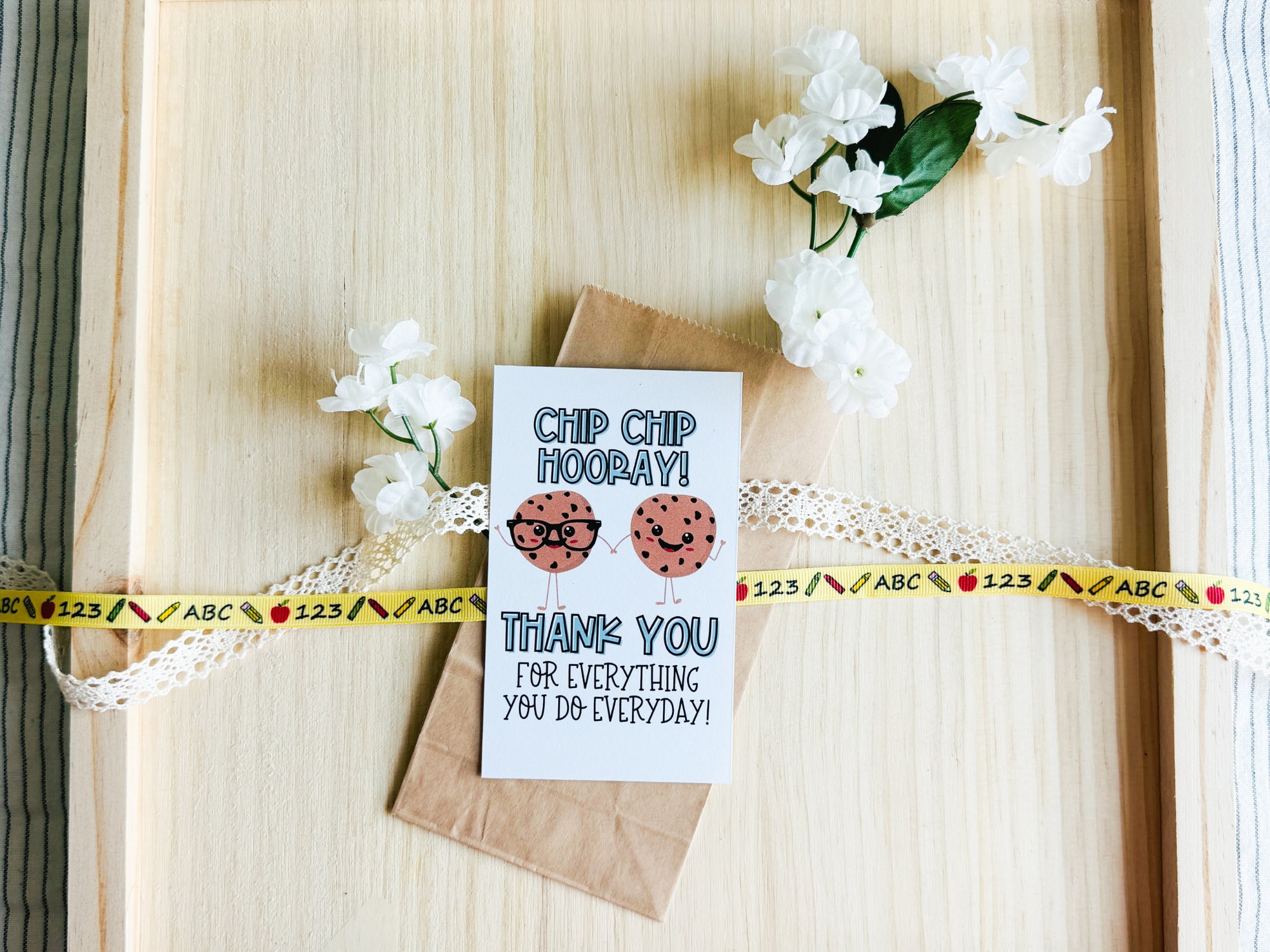 Teacher Appreciation Gift Tags | Thank You Tags | School Employee ...