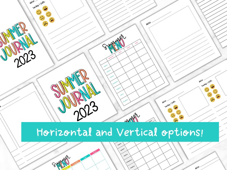 Summer Planning Bundle | Printables for Summer | Bucketlist, Chores ...