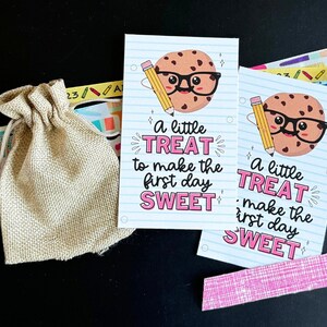 Back to School Teacher Gift Tags | Welcome Tags | B2S Gift | Little ...