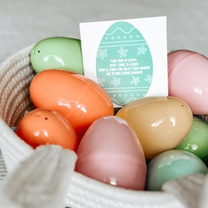 Easter Scavenger Hunt | Easter Basket Hunt for Kids | Indoor Outdoor ...