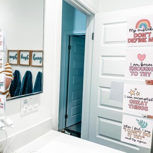 Positive Affirmations for Kids & Adults | Growth Mindset Affirmations ...