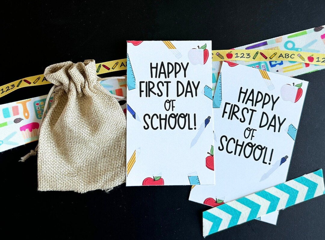 Back to School Teacher Gift Tags | Welcome Tags | B2S Gift | Happy ...