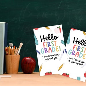 Back to School Teacher Gift Tags | Welcome Tags | B2S Gift | Hello ...