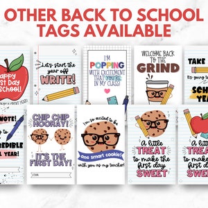 Back to School Teacher Gift Tags | Welcome Tags | B2S Gift | Hello ...