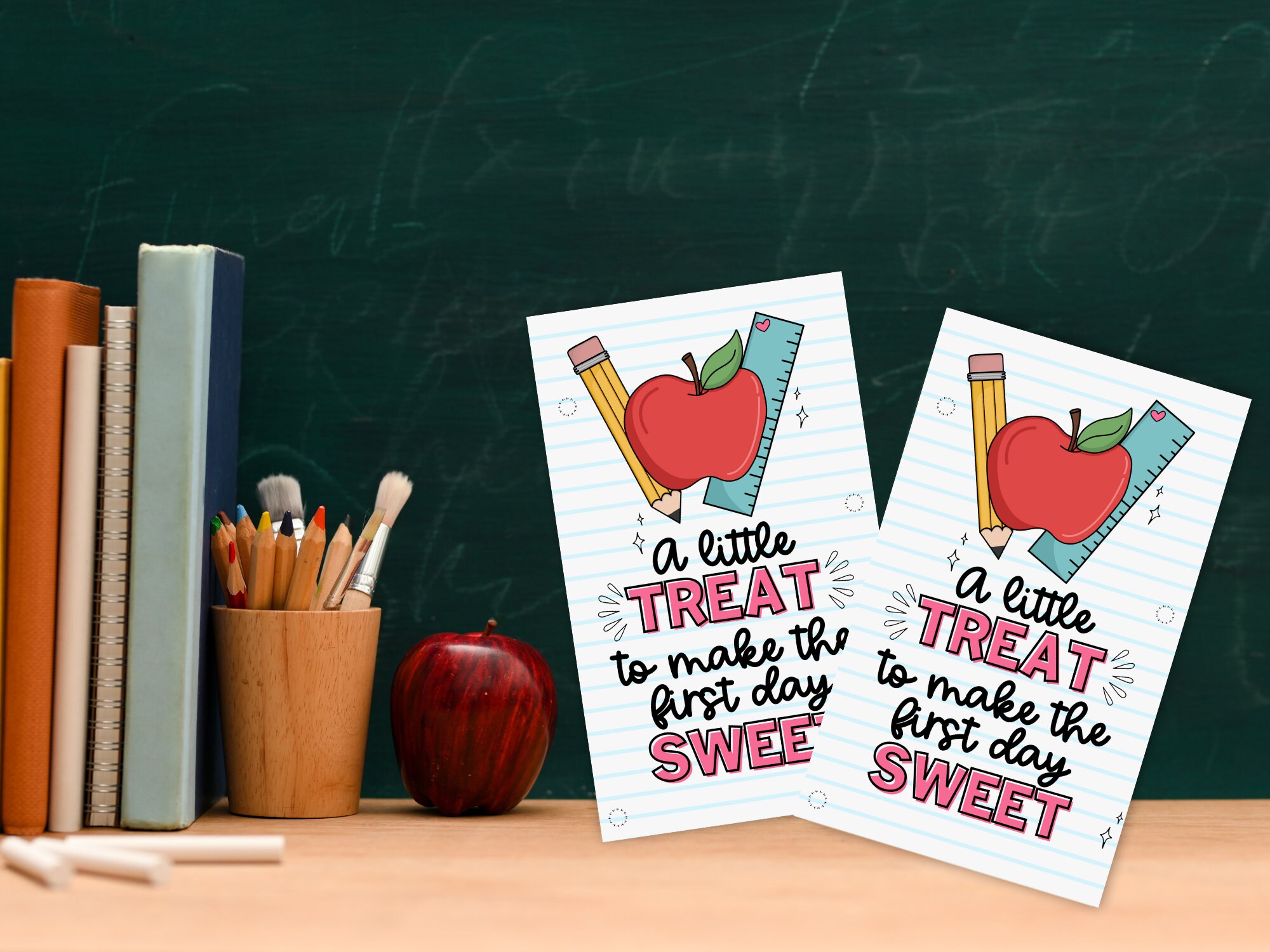 Back to School Teacher Gift Tags Welcome Tags B2S Gift Little Treat ...