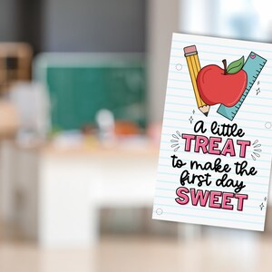 Back to School Teacher Gift Tags | Welcome Tags | B2S Gift | Little ...