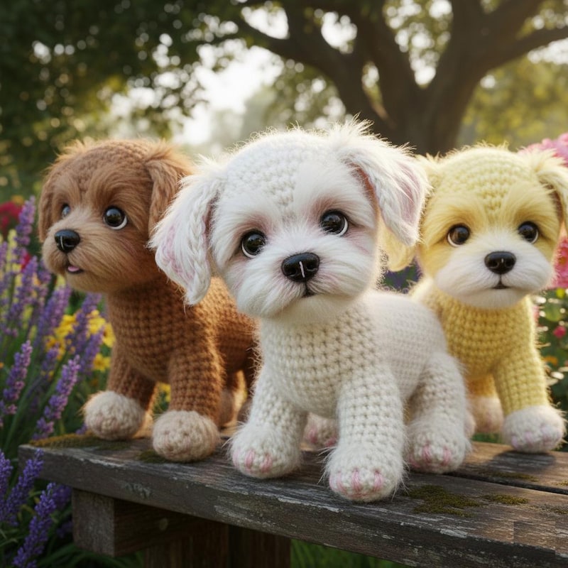 Realistic Maltipoo Toy - Etsy