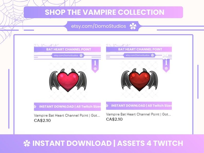 Vampire Blood Potion Badges | Gothic Assets Bundle | Dark Bottle Sub ...