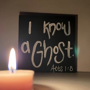 Hand-painted Holy Ghost Wooden Panel Art Decor - Etsy