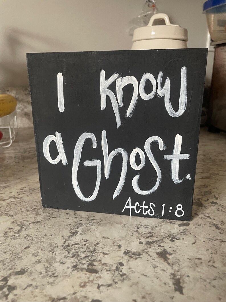 Hand-painted Holy Ghost Wooden Panel Art Decor - Etsy