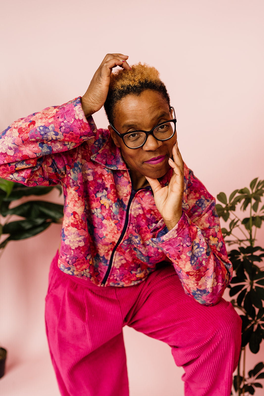 Liberty Box Jacket in Pink Floral - Etsy