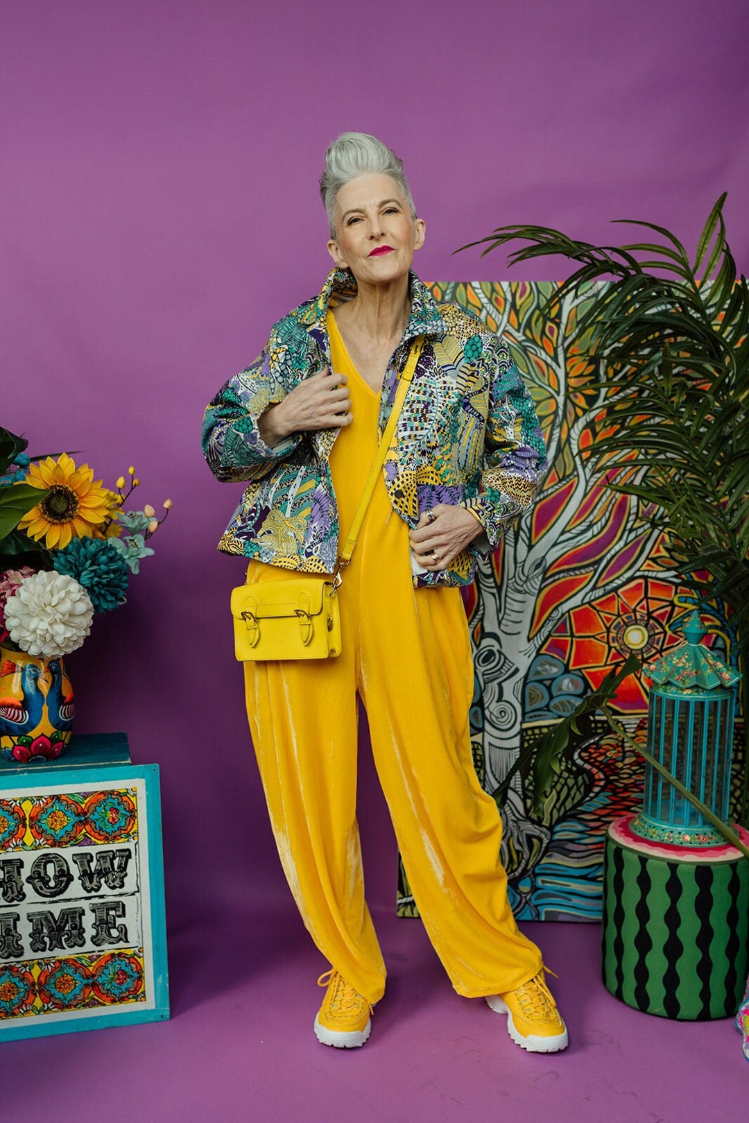 Cropped Liberty Denim Chore Jacket in Leaves Print - Etsy