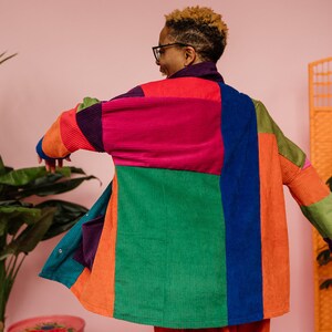 Patchwork Zero Waste Chore Jacket - Etsy