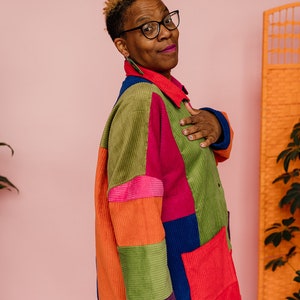 Patchwork Zero Waste Chore Jacket - Etsy