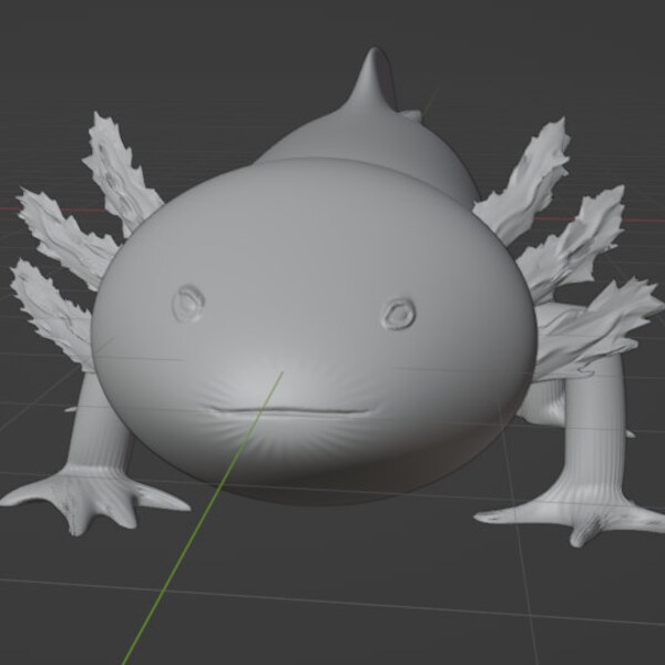 Axolotl Stl - Etsy UK
