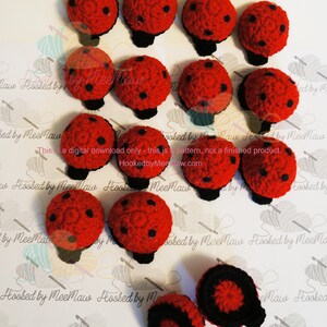 Ladybug Memory Game Crochet Pattern - DIGITAL DOWNLOAD ONLY - Original ...