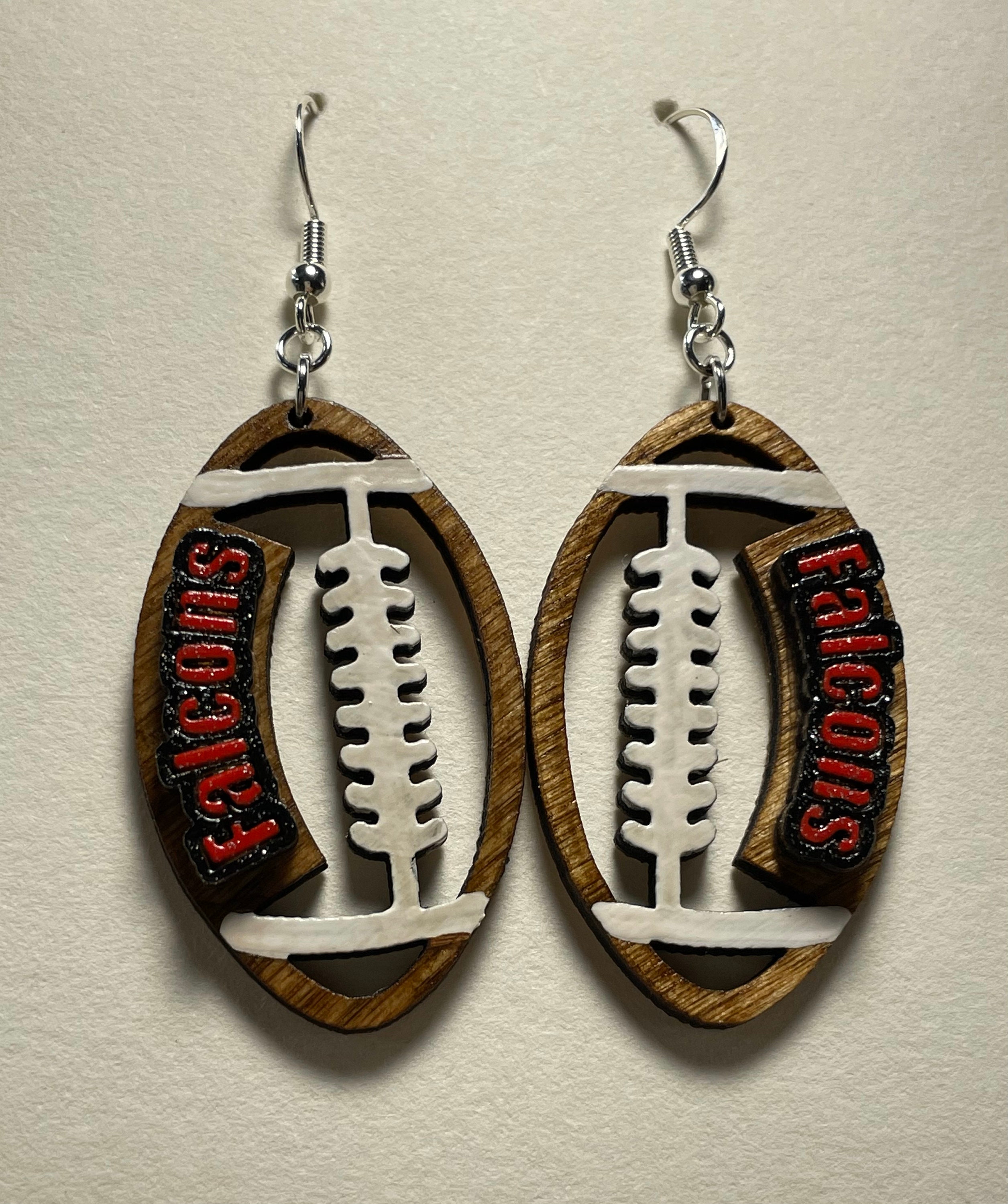 NFL Football Earrings Show Your Team Spirit Several Teams to Choose ...
