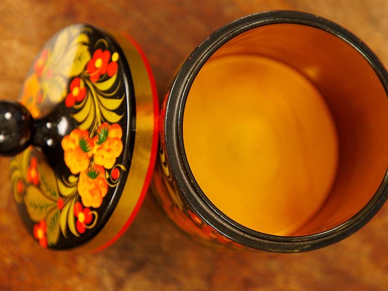 1970's Folk Art Container From USSR - Etsy