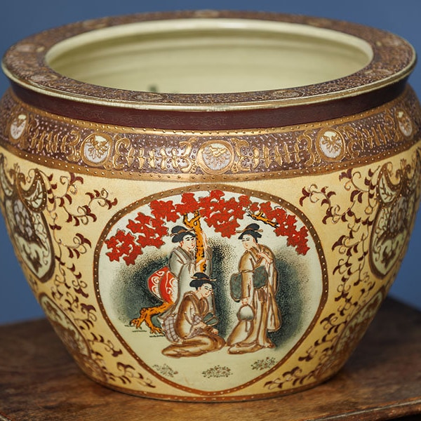 Japanese Fish Bowl Planter - Etsy