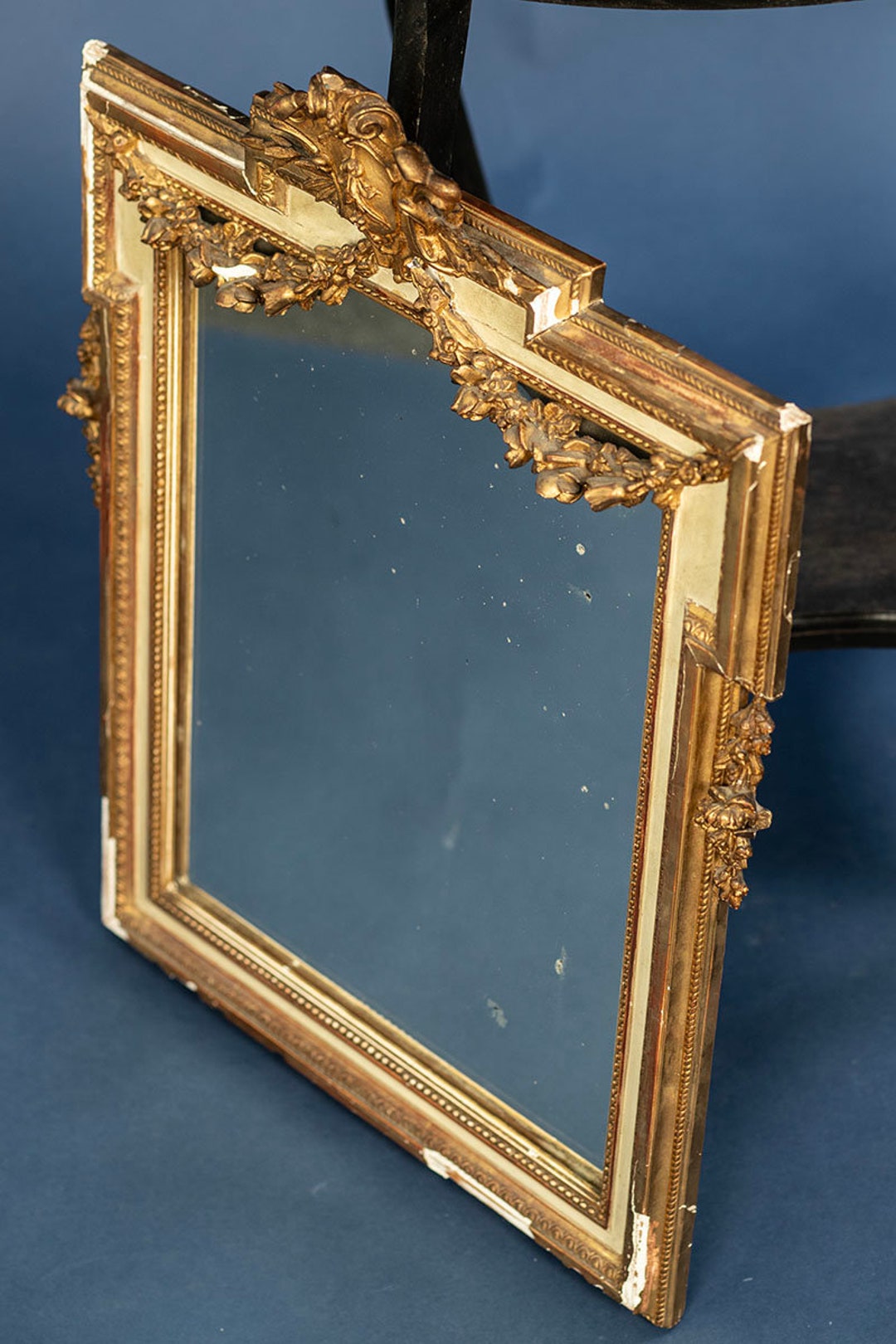 A 19th Century Louis XIV Style Wall Mirror - Etsy