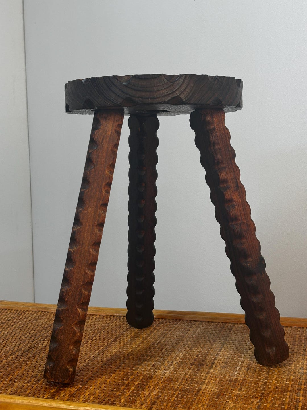 1960s Brutalist Stool - Etsy