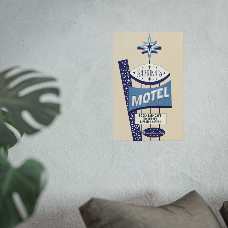 Sabrina Carpenter Motel Poster - Etsy