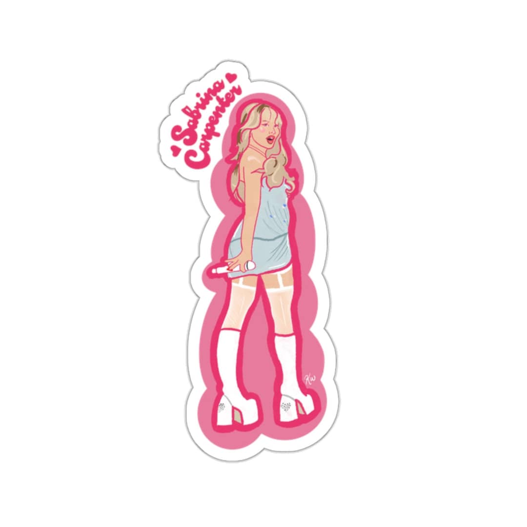 Sabrina Carpenter Sticker - Etsy