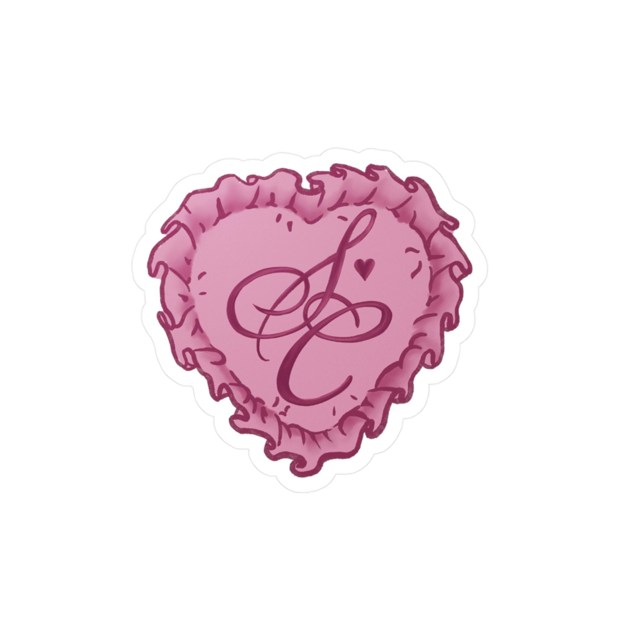 Sabrina Carpenter Heart Pillow Sticker - Etsy