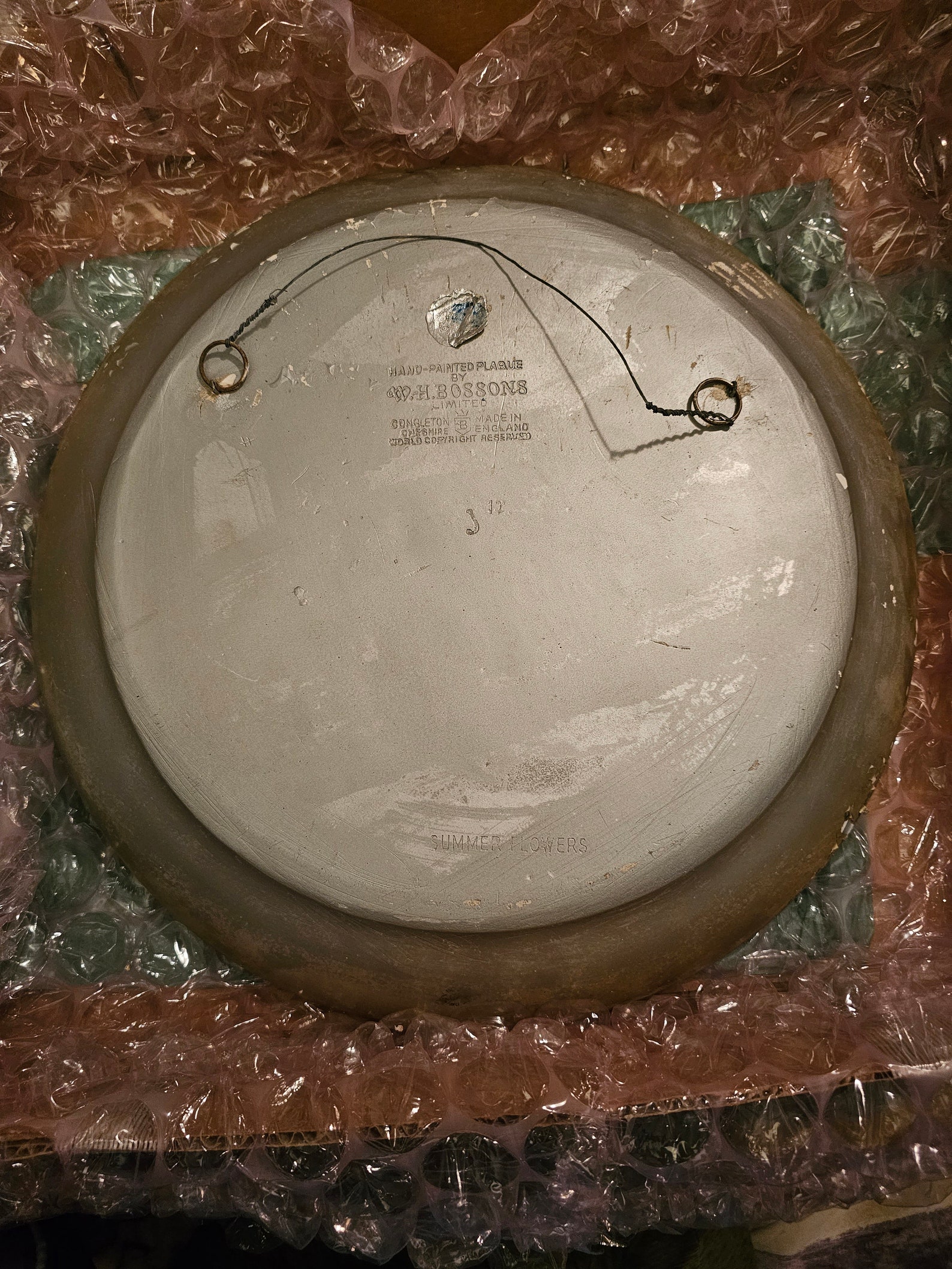 Summer Flowers Bosson Plate - Etsy Canada