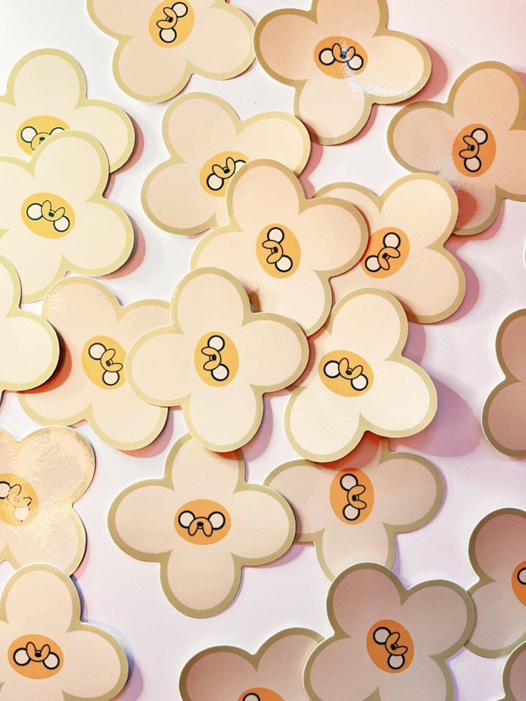 Jake the Dog Sticker | Adventure Time Flower | Waterproof | Cute ...