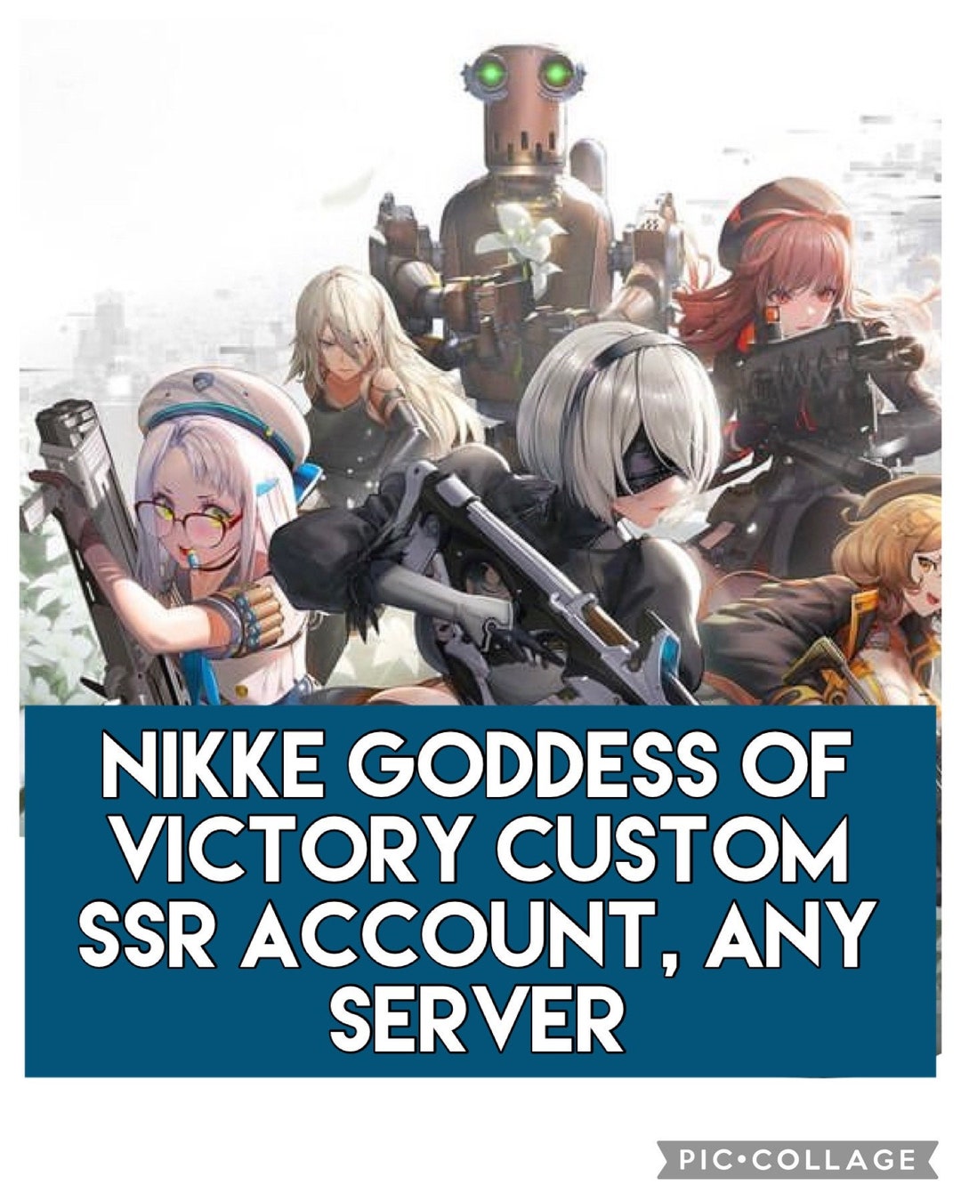 Nikke Goddess of Victory Custom SSR Account//any Server// - Etsy Australia