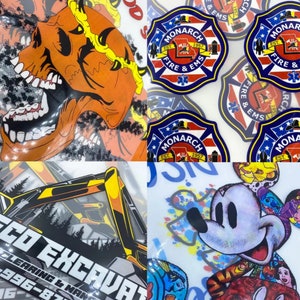 DTF Transfer, Full Color Custom DTF Print, High Quality, Ready to Press ...