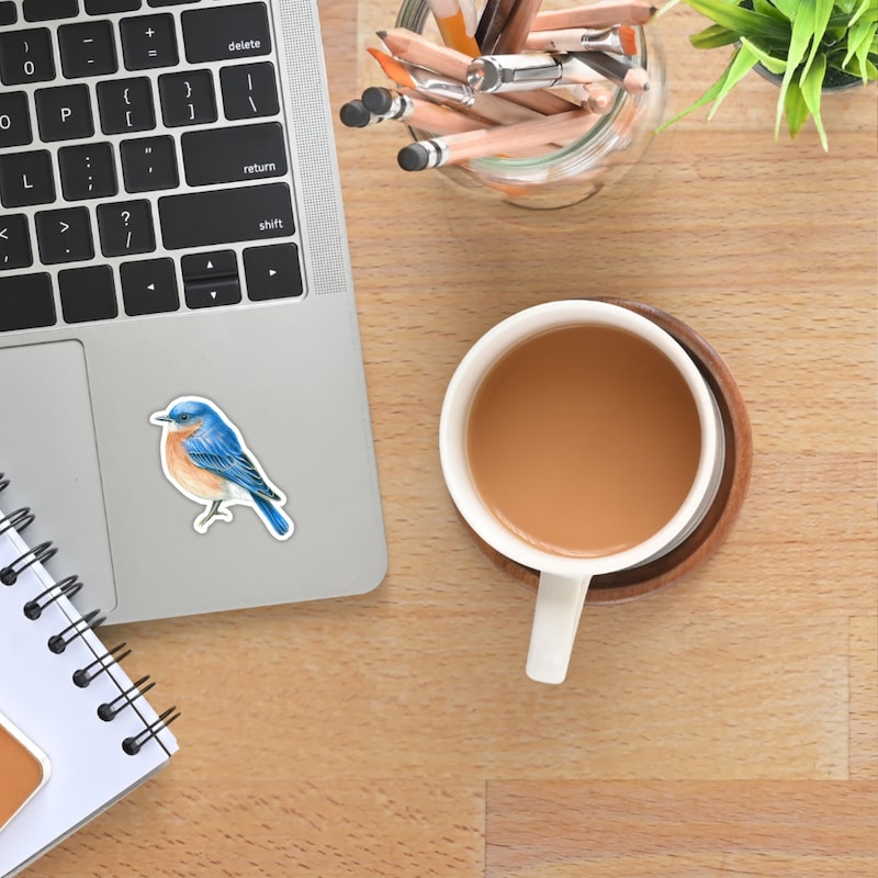 Bluebird Stickers - Etsy