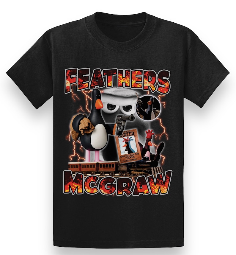Feathers Mcgraw Tee - Etsy