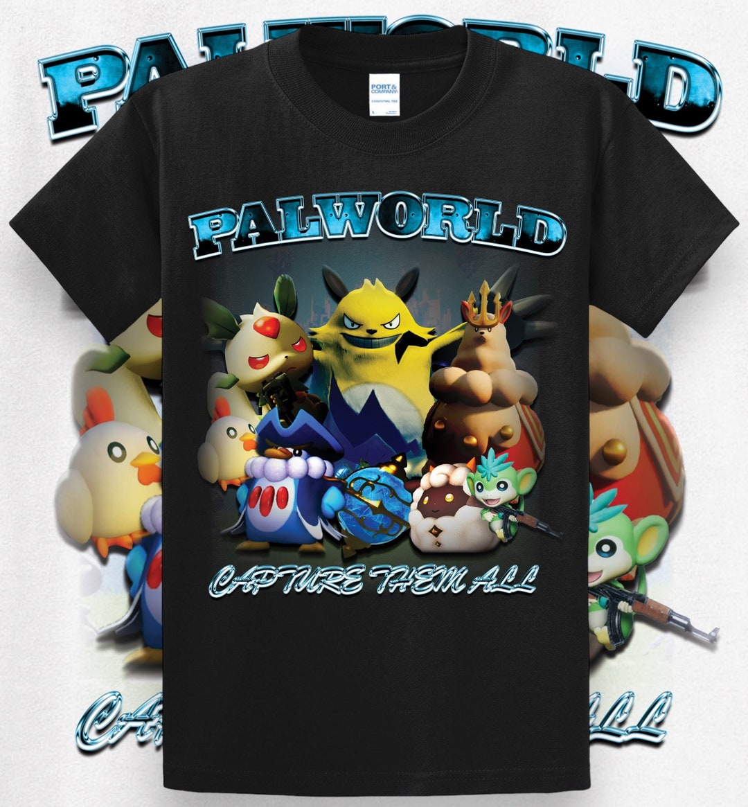 Palworld Video Game Tee - Etsy