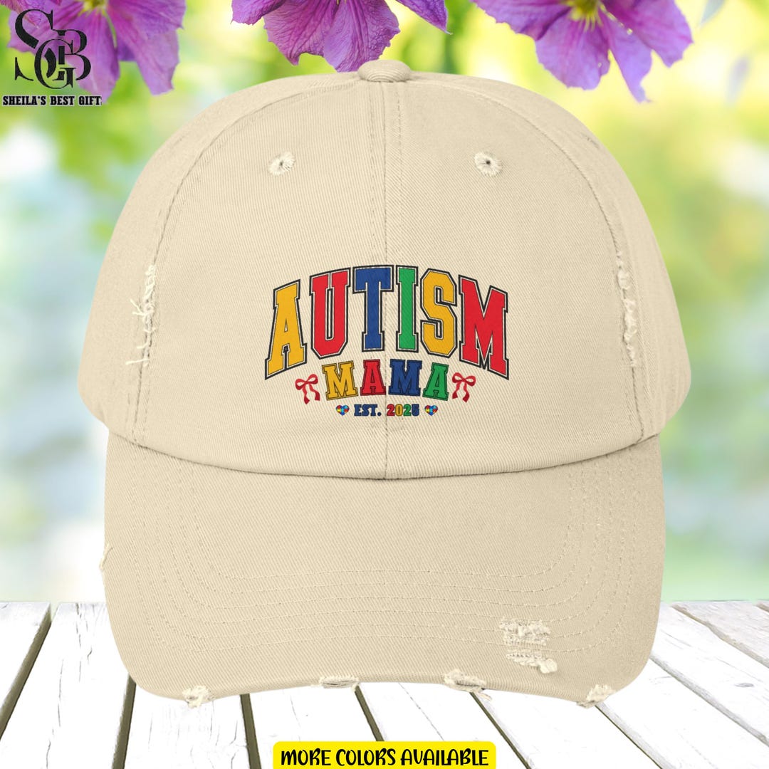 Custom Autism Mama Cap, Autism Awareness Hat Mom's Gift, Cute Cap for ...