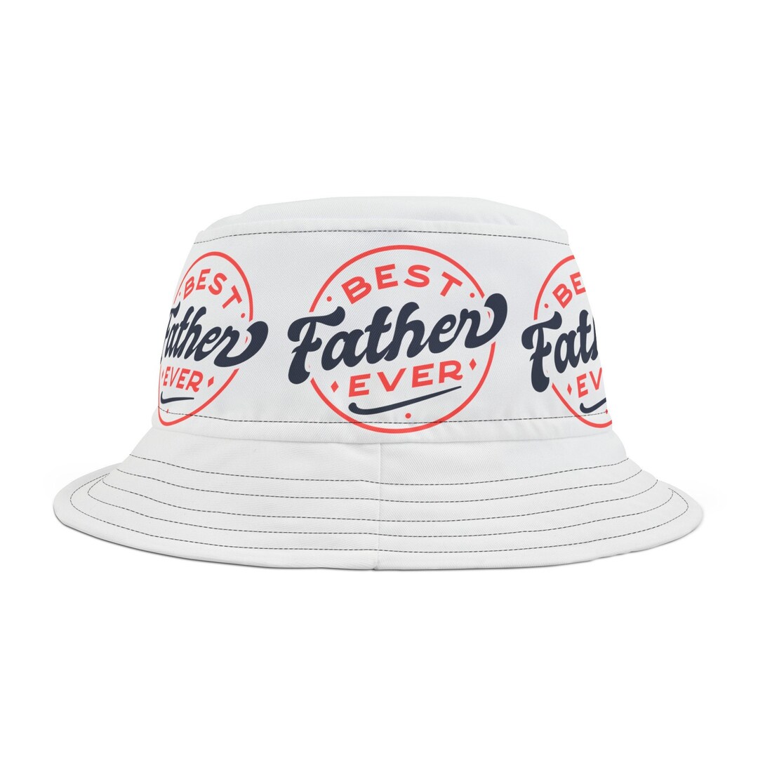 Bucket Hat, Print Hat for Men, Gift for Dad, Father's Day Gift, Fashion ...