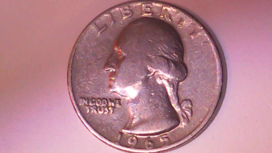 Rare 1965 No Mint Mark Quarter - Etsy